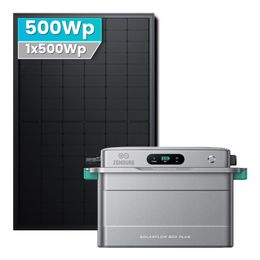 Solarmars&reg; 500W Balkonkraftwerk mit Speicher,Zendure SolarFlow 800 Plus