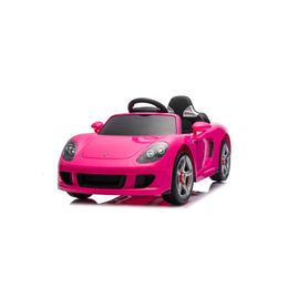 Chipolino Kinderelektroauto Porsche Carrera GT Fernbedienung Bluetooth 2 Motoren rosa