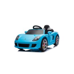 Chipolino Kinderelektroauto Porsche Carrera GT Fernbedienung Bluetooth 2 Motoren blau