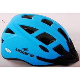 TPFSports Fahrradhelm - 54-58cm Kopfumfang - Jungen und M&auml;dchen - Blau