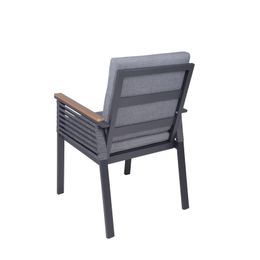 Harms Stuhl DENIA, grau, 2er Set