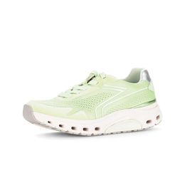 Sneaker Gabor "Sneaker low", Damen, Gr. 43, gr&uuml;n, Schuhe Sneaker
