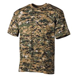 MFH US T-Shirt halbarm digital woodland, Gr&ouml;&szlig;e M