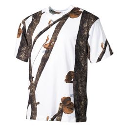 MFH US T-Shirt halbarm hunter snow, Gr&ouml;&szlig;e M