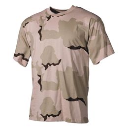 MFH US T-Shirt halbarm 3 F desert, Gr&ouml;&szlig;e L