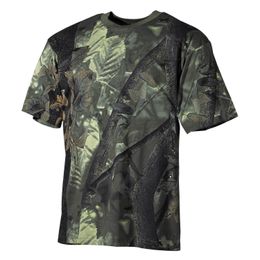 MFH US T-Shirt halbarm hunter gr&uuml;n, Gr&ouml;&szlig;e M