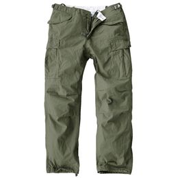 Vintage Industries Armyhose Miller M-65 Feldhose Ripstop oliv, Gr&ouml;&szlig;e W33