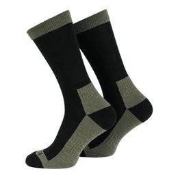 Taktische Socken Wolle oliv, Gr&ouml;&szlig;e 35-38