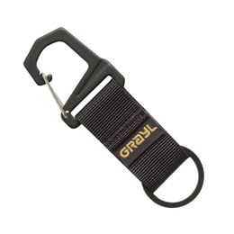 Grayl G-Ring Key Clip covert black