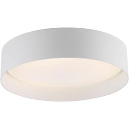 Sch&ouml;ner Wohnen Kollektion LED Deckenleuchte "TAVOLI", wei&szlig;, 1, &Oslash; 28,5cm H: 7cm, 1 Stk., SCH&Ouml;NER WOHNEN-KOLLEKTION, Leuchten, SCH&Ouml;NER WOHNEN Kollektion, CCT 2700-6500K, IR-Fernbedienung, Dimmbar, LED Deckenleuchte