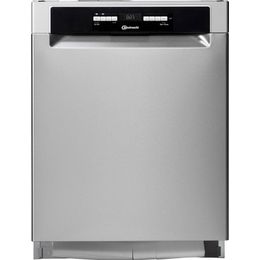 Bauknecht Unterbaugeschirrsp&uuml;ler "OBUC Ecosilent 7540", Energieeffizienz: C (A-G), silber (silberfarben), B:59,8cm H:82cm T:59cm, Geschirrsp&uuml;ler, Topseller