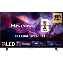 HISENSE QLED-Fernseher "75E7S PRO", Energieeffizienz: E (A-G), schwarz, dunkelgrau, 75 &Prime;, Fernseher
