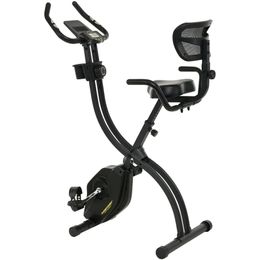 Heimtrainer Christopeit Sport "S-Bike Velo Fit", schwarz, Heimtrainer, ohne Unterlegmatte, Heimtrainer, 120 kg max. Benutzergewicht, Fahrrad, 14 Widerstandsstufen, B:55cm H:130cm L:92cm