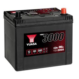 Yuasa Starterbatterie ybx3005 12V 68Ah 500A f&uuml;r TOYOTA KIA NISSAN HONDA HYUNDAI MAZDA Ford MITSUBISHI Suzuki Citro&euml;n/Peugeot
