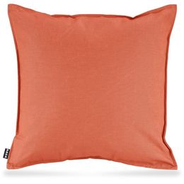HOCK Dekokissen H.O.C.K. "Caribe Outdoor", orange (orange, bedruckt), B:50cm L:50cm, Polyacryl (dralon), Dekokissen_Sitzkissen_Kissenh&uuml;llen, wasserabweisend, Kissenh&uuml;lle mit F&uuml;llung, 1 St&uuml;ck
