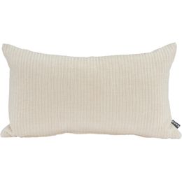HOCK Dekokissen H.O.C.K. "Jonny", beige (beige, ecru, unifarben), B:50cm H:10cm L:30cm, Obermaterial: 100% Polyester. F&uuml;llung: 100% Polyester, Dekokissen_Sitzkissen_Kissenh&uuml;llen, Cordkissen inkl. F&uuml;llung, 45x45cm, Dekokissen, strukturiert