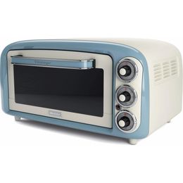 Ariete Minibackofen "Vintage 979 blau", blau, B:47,5cm H:24,5cm T:40cm, Miniback&ouml;fen, Minibackofen
