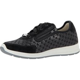 VAROMED Damen Sneaker f&uuml;r kr&auml;ftige und empfindliche F&uuml;&szlig;e schwarz, Gr&ouml;&szlig;e 6,5