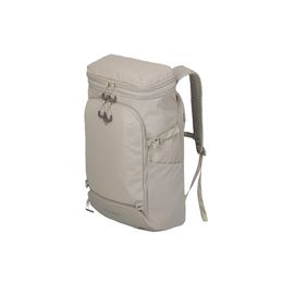 Reisetasche Travelite "VENTURE LINE Rucksack mit Laptopfach", Gr. B/H/T: 33cm x 20cm, sand, Nylon, Taschen Reisetasche, mit Aufsteckfunktion und Laptopfach &ndash; vielseitig nutzbar
