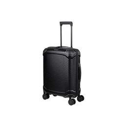Trolley Travelite "MILLENNIUM Reisekoffer Hartschale", Gr. B/H/T: 40cm x 55cm x 20cm 37 l, schwarz, Polycarbonat, Koffer, aus leichtem Polycarbonat mit stabiler Bauweise und Innenaufteilung