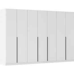 Dreht&uuml;renschrank OTTO HOME "Kleiderschrank Schrank Garderobe AGORDO Schlafzimmer", wei&szlig; (alpinwei&szlig;), B:315cm H:210cm T:54cm, Holzwerkstoff, Schr&auml;nke, Dreht&uuml;renschrank, durchdachte Innenausstattung, in 8 Breiten und 2 H&ouml;hen MADE IN GERMANY, Topseller