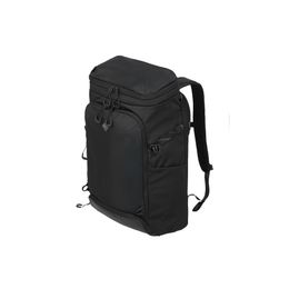 Reisetasche Travelite "VENTURE LINE Rucksack mit Laptopfach", Gr. B/H/T: 33cm x 20cm, schwarz, Nylon, Taschen Reisetasche, mit Aufsteckfunktion und Laptopfach &ndash; vielseitig nutzbar