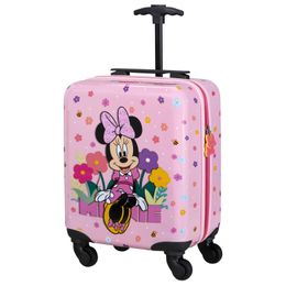 Kinderkoffer Samsonite "DAYDREAM DISNEY, Minnie Flower Power", Kinder, Gr. B/H/T: 33cm x 45cm x 20cm 24 l, rosa (minnie flower power), Polycarbonat, Koffer, aus Polycarbonat, mit Tragegriff oben