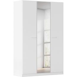 Dreht&uuml;renschrank Rauch "Kleiderschrank Schrank Garderobe OTELI inkl. Inneneinteilung", alpinwei&szlig;, B:136cm H:229cm T:54cm, Holzwerkstoff, Schr&auml;nke, Dreht&uuml;renschrank, mit zus&auml;tzlichen Einlegeb&ouml;den, optional mit Spiegel MADE IN GERMANY