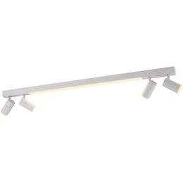 NEUHAUS PURE LED Deckenleuchte "PURE Lines Spot", wei&szlig; (snow), 1, H: 11,5cm, 1 Stk., Leuchten, Spots dreh- &schwenkbar, CCT, dimmbar, Fernbedienung, LED Deckenleuchte