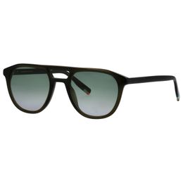 Sonnenbrille Tom Tailor "Tom Tailor Sonnenbrille", schwarz (dunkles oliv transparent), Sonnenbrillen Sonnenbrille