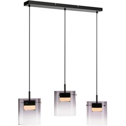 JUST LIGHT LED Deckenleuchte "ELIO", schwarz, 3, H: 60cm, 1 Stk., Leuchten, 3-Stufen Dimmer, Switchmo, LED Deckenleuchte