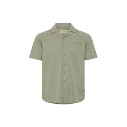 Leinenhemd Blend "Leinenhemd BHLinas", Herren, Gr. XL, N-Gr, gr&uuml;n (vetiver), Obermaterial: 55% Leinen LI. 45% Viskose CV., Hemden