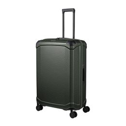 Trolley Travelite "MILLENNIUM Reisekoffer Hartschale", Gr. B/H/T: 51cm x 76cm x 30cm 100 l, pine gr&uuml;n, Polycarbonat, Koffer, aus leichtem Polycarbonat mit stabiler Bauweise und Innenaufteilung