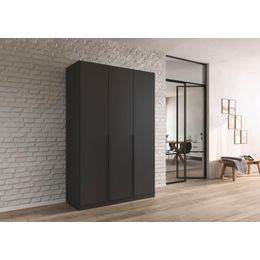 Dreht&uuml;renschrank OTTO HOME "Kleiderschrank Schrank Garderobe AGORDO Schlafzimmer", grau (graumetallic), B:136cm H:210cm T:54cm, Holzwerkstoff, Schr&auml;nke, Dreht&uuml;renschrank, durchdachte Innenausstattung, in 8 Breiten und 2 H&ouml;hen MADE IN GERMANY, Topseller