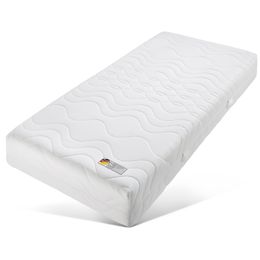 Taschenfederkernmatratze Beco "5 Sterne TFK &ndash; GOLD Luxus-Taschenfederkernmatratze Hotelkomfort", wei&szlig;, neutral, B:80cm H:29cm L:200cm, Bezug: 80% Polyester, 20% Viskose, Matratzen, Taschenfederkernmatratze, Wendematratze, gleichfeste Seiten, Premiumh&ouml;he, auch in 140x200