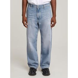 G-Star Raw 5-Pocket-Jeans G-STAR "Modson Straight Chino", Herren, Gr. 30, L&auml;nge 34, vintage platinum blau, Obermaterial: 100% Baumwolle, Jeans 5-Pocket-Jeans