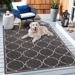 Teppich Sanat "Berlin", grau, B:80cm H:6mm L:150cm, Kunstfaser, Teppiche, Teppich, In -und Outdoor geeignet, robust und pflegeleicht