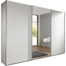 Schwebet&uuml;renschrank wimex "Ernie Kleiderschrank mit Spiegel, Made in Germany", wei&szlig;, B:270cm H:210cm T:65cm, Holzwerkstoff, Schr&auml;nke, Schwebet&uuml;renschrank, Schlafzimmerschrank in verschiedenen Breiten