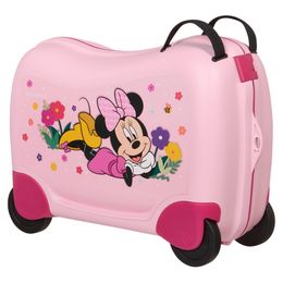 Kinderkoffer Samsonite "DREAM2GO DISNEY, Minnie Flower Power", Gr. B/H/T: 52cm x 38cm x 21cm 30 l, minnie flower power, Polypropylen, Koffer, mit ger&auml;umigem Hauptfach, mit Kreuzspannb&auml;ndern, mit Haltegurt