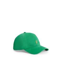 Baseball Cap Tommy Hilfiger "TH ELEVATED CHIC WASHED", Damen, spring emerald, Web, Baumwolle, Caps, mit Luft&ouml;sen