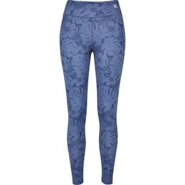 Leggings Just Rhyse "Just Rhyse Damen Just Rhyse JR Summertime Leggings", Damen, Gr. XS, US-Gr&ouml;&szlig;en, blau, 95% Polyester, 5% Elasthan, slim fit, Hosen Leggings