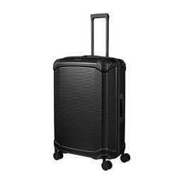 Trolley Travelite "MILLENNIUM Reisekoffer Hartschale", Gr. B/H/T: 51cm x 76cm x 30cm 100 l, schwarz, Polycarbonat, Koffer, aus leichtem Polycarbonat mit stabiler Bauweise und Innenaufteilung