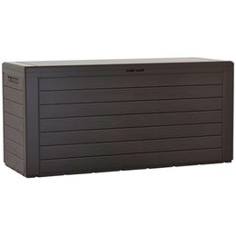 Auflagenbox Prosperplast "Boxe Board", braun, Kunststoff, Aufbewahrungsboxen, BxTxH: 117x44x55 cm
