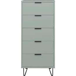M&auml;usbacher Kommode M&Auml;USBACHER "Bonnie", gr&uuml;n (pine gr&uuml;n matt), B:51cm H:121cm T:45cm, Holzwerkstoff, Sideboards, Kommode, Kommode mit Drahtgestell