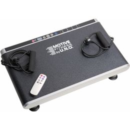 Vibrationsplatte "Elegance", silber (silberfarben, schwarz), Motive Fitness by U.N.O., VibrationsplattenB:36,5cm H:13,5cm L:60cm, B:36,5cm H:13,5cm L:60cm
