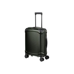 Trolley Travelite "MILLENNIUM Reisekoffer Hartschale", Gr. B/H/T: 40cm x 55cm x 20cm 37 l, pine gr&uuml;n, Polycarbonat, Koffer, aus leichtem Polycarbonat mit stabiler Bauweise und Innenaufteilung