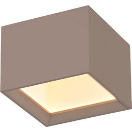 NEUHAUS PURE LED Deckenleuchte "PURE Manhattan", bronzefarben, 1, H: 11cm, 1 Stk., Leuchten, Stufenloses dimmen per Funk-Fernbedienung, CCT, Multicolor, LED Deckenleuchte