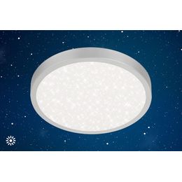 Briloner Leuchten LED Deckenleuchte "RUNA", silber, Leuchten, LED Sternenhimmel