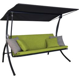 Hollywoodschaukel "Motion Smart lime", gr&uuml;n, B:210cm H:160cm T:145cm, Obermaterial: 100% Polyester, Angerer FREIZEITM&Ouml;BEL, Hollywoodschaukeln