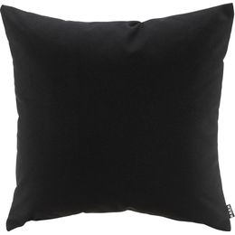 HOCK Dekokissen H.O.C.K. "Classic Uni", schwarz (schwarz, unifarben), B:60cm H:10cm L:60cm, Polyacryl, Dekokissen_Sitzkissen_Kissenh&uuml;llen, Outdoor geeignet, Kissenh&uuml;lle mit F&uuml;llung, 1 St&uuml;ck